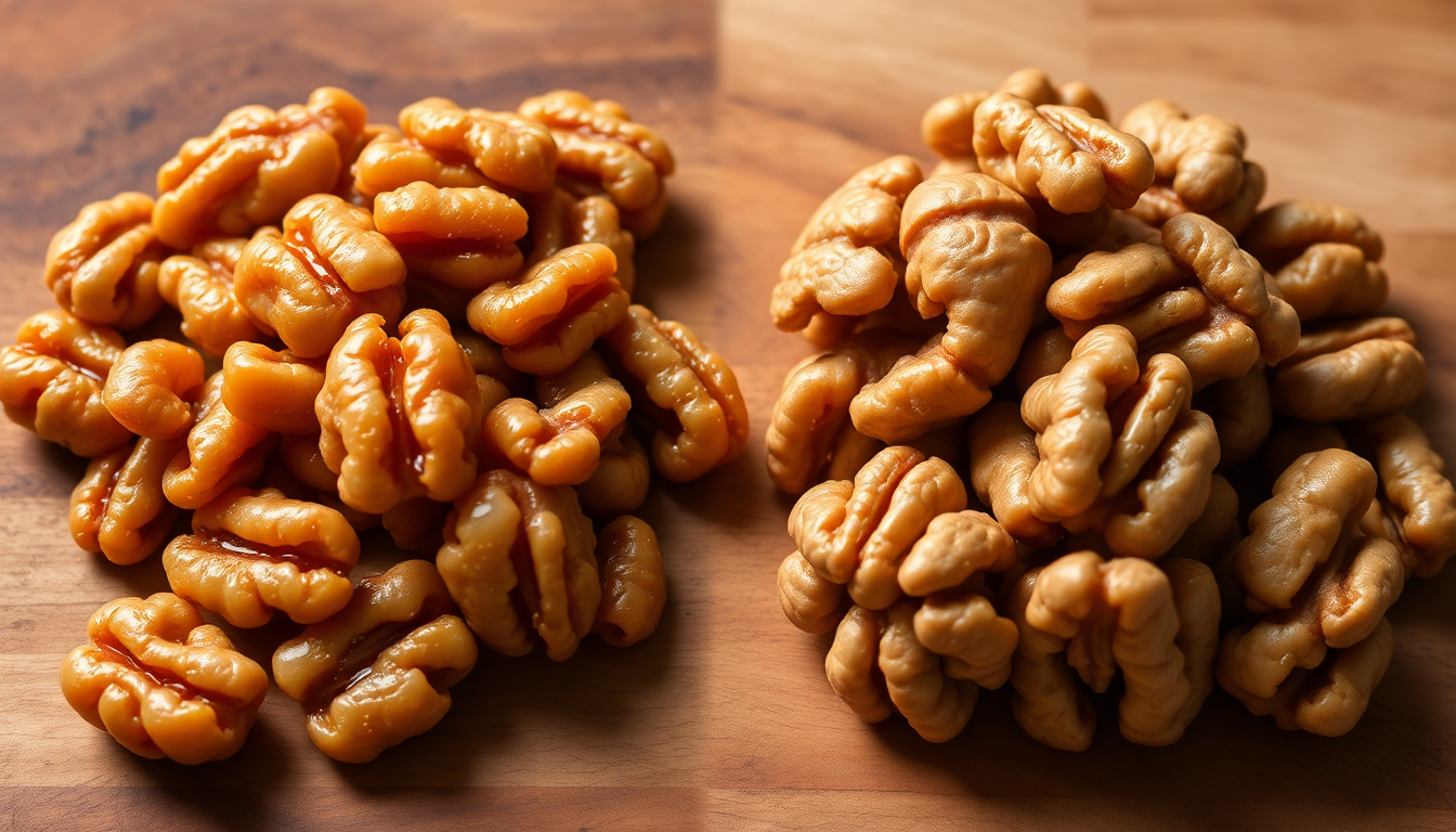 Caramelized Walnuts vs. Regular Walnuts: What’s the Difference? | OUESTTECH